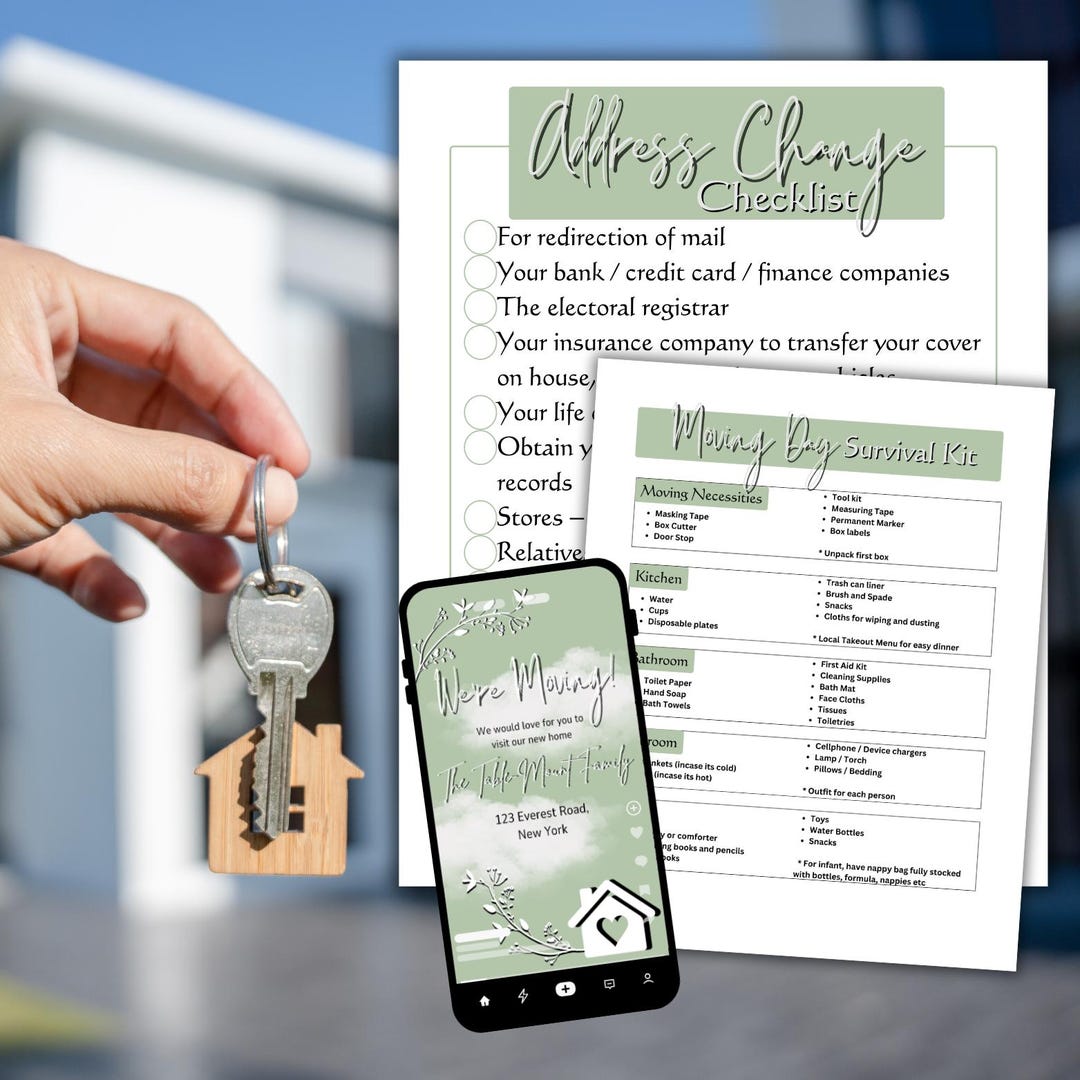 Ultimate Address Change Checklist Easy Steps for Updating Your Address ...