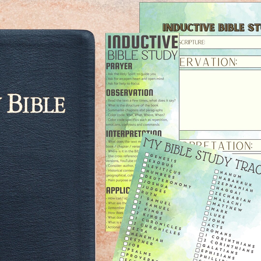 Inductive Bible Study, 52 Week Bible Study, Nkjv Study Bible, Nlt Study ...