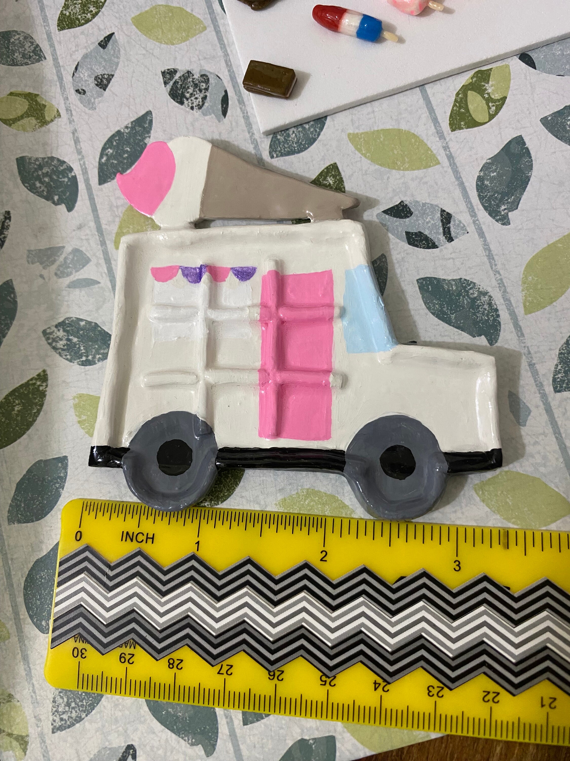 Ice Cream Truck Tic Tac Toe Board - Etsy