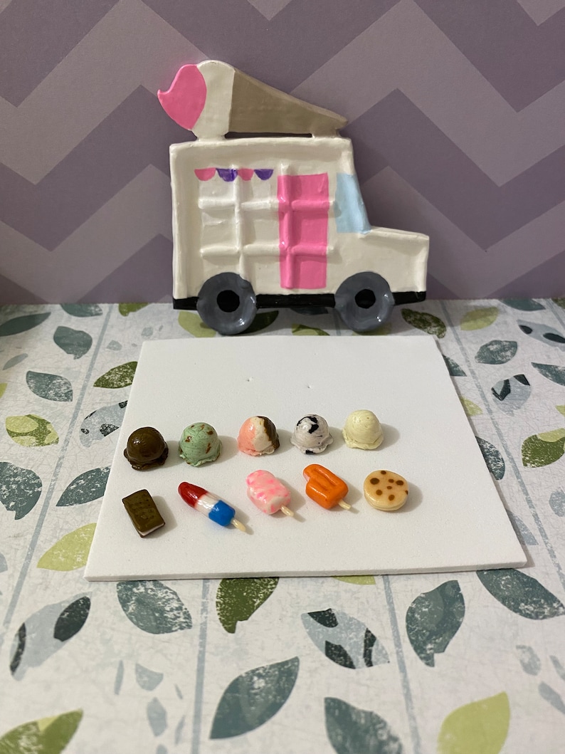 Ice Cream Truck Tic Tac Toe Board - Etsy