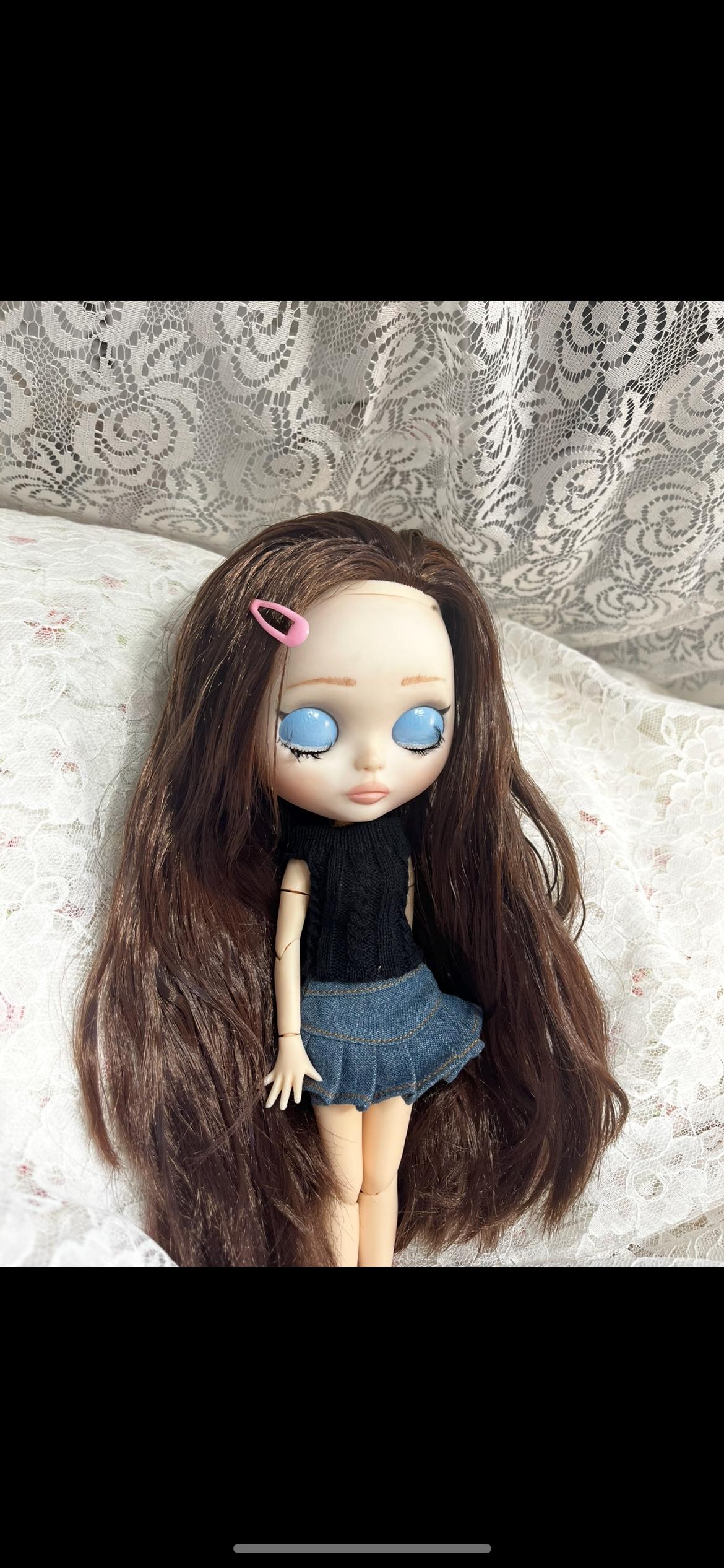 Custom Commission Blythe Doll, Blythe Doll Custom, Christmas Gift, Doll ...