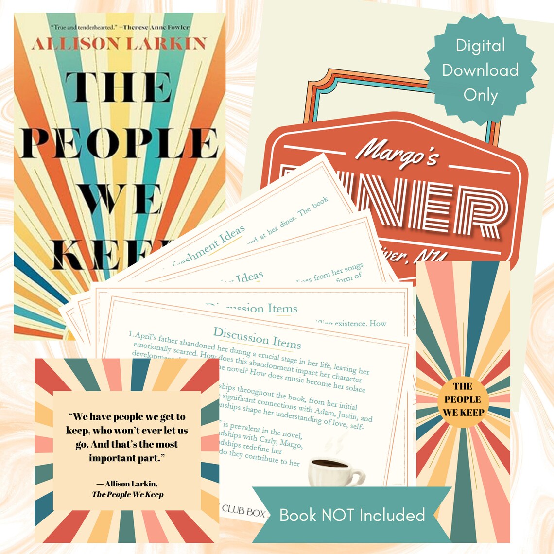 The People We Keep Book Club Kit - Etsy