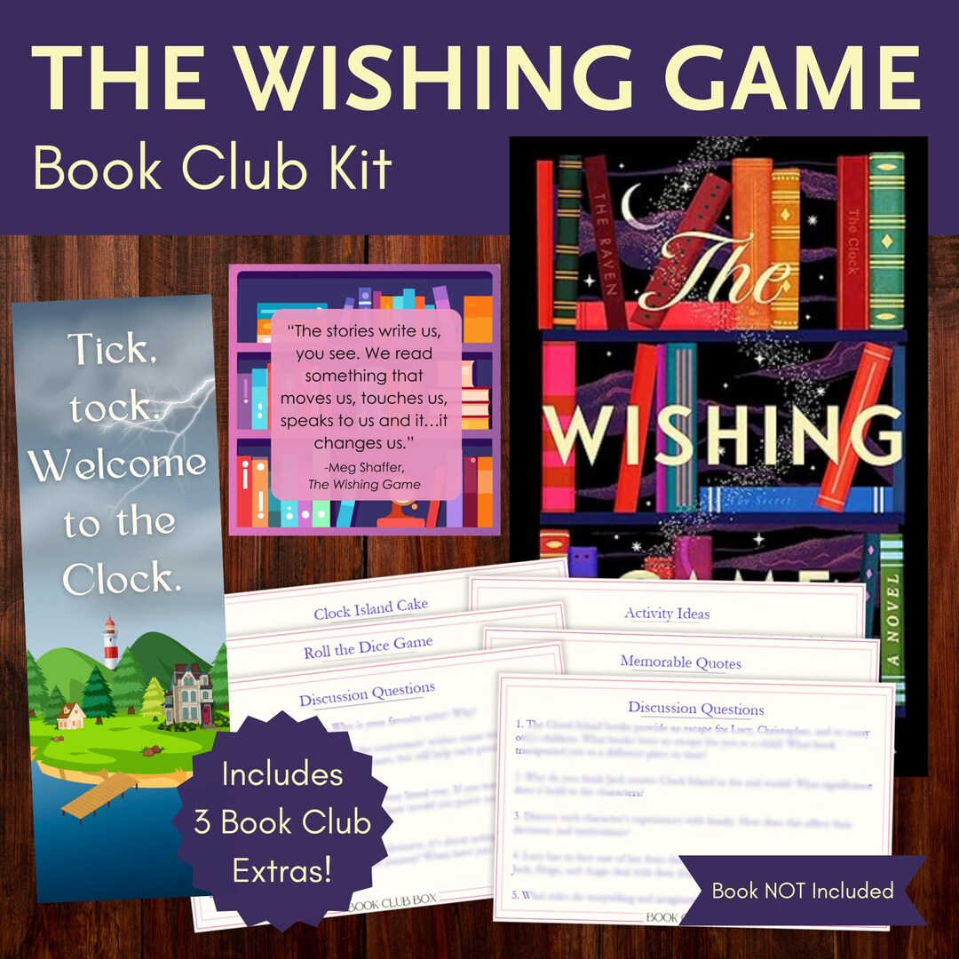 The Wishing Game Book Club Kit and Discussion Guide | the Wishing Game ...