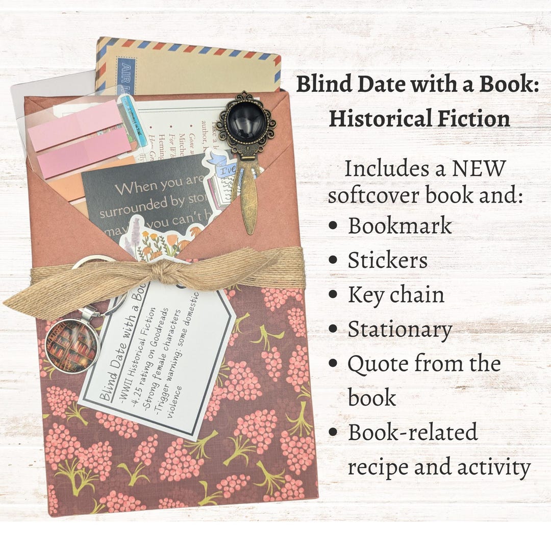 Blind Date With a Book: WWII Historical Fiction, NEW Softcover Book - Etsy