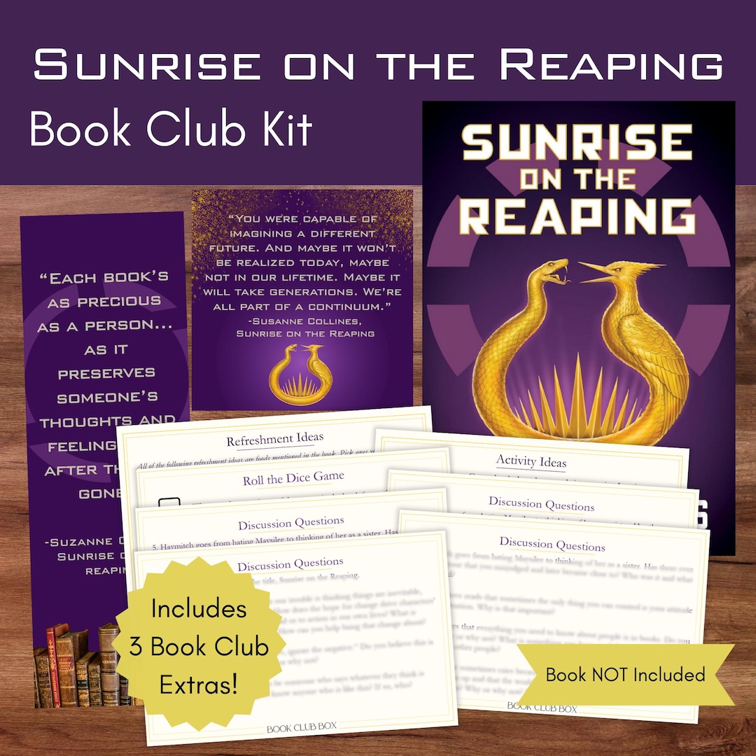 Sunrise on the Reaping Book Club Kit | Sunrise on the Reaping by ...