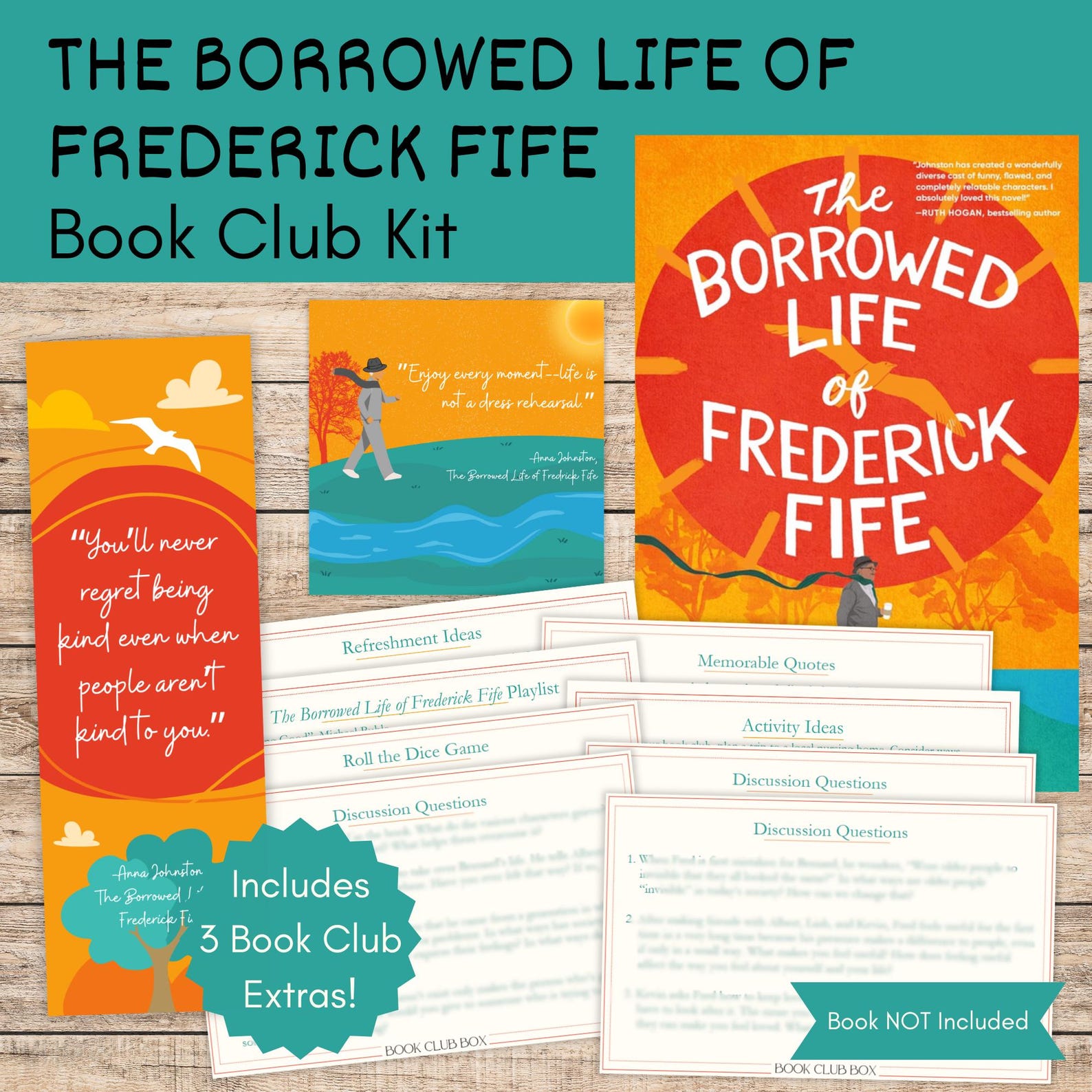 The Borrowed Life of Fredrick Fife Book Club Kit | the Borrowed Life of ...