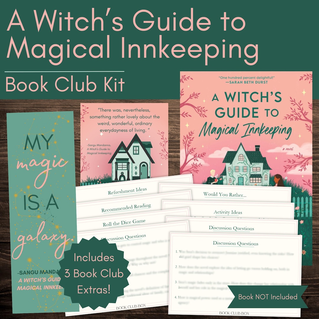 A Witch's Guide to Magical Innkeeping Book Club Kit and Discussion ...