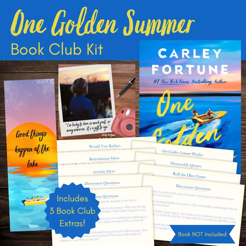 One Golden Summer Book Club Kit & Discussion Guide | One Golden Summer ...