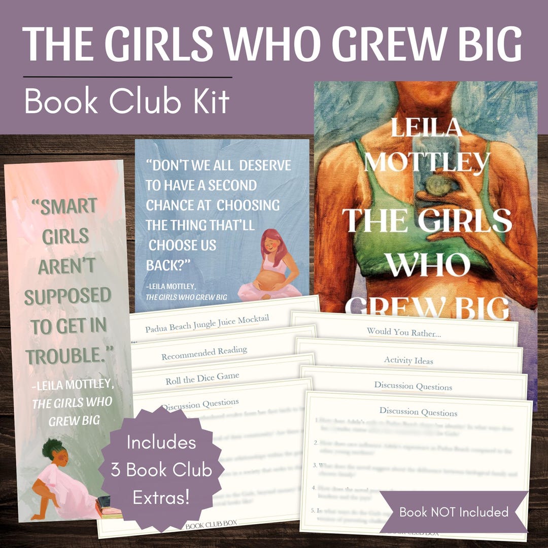 The Girls Who Grew Big Book Club Kit and Discussion Guide | the Girls ...