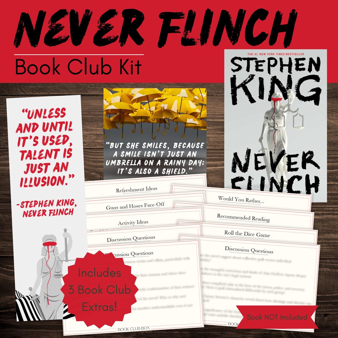 Never Flinch Book Club Kit and Discussion Guide | Never Flinch by ...