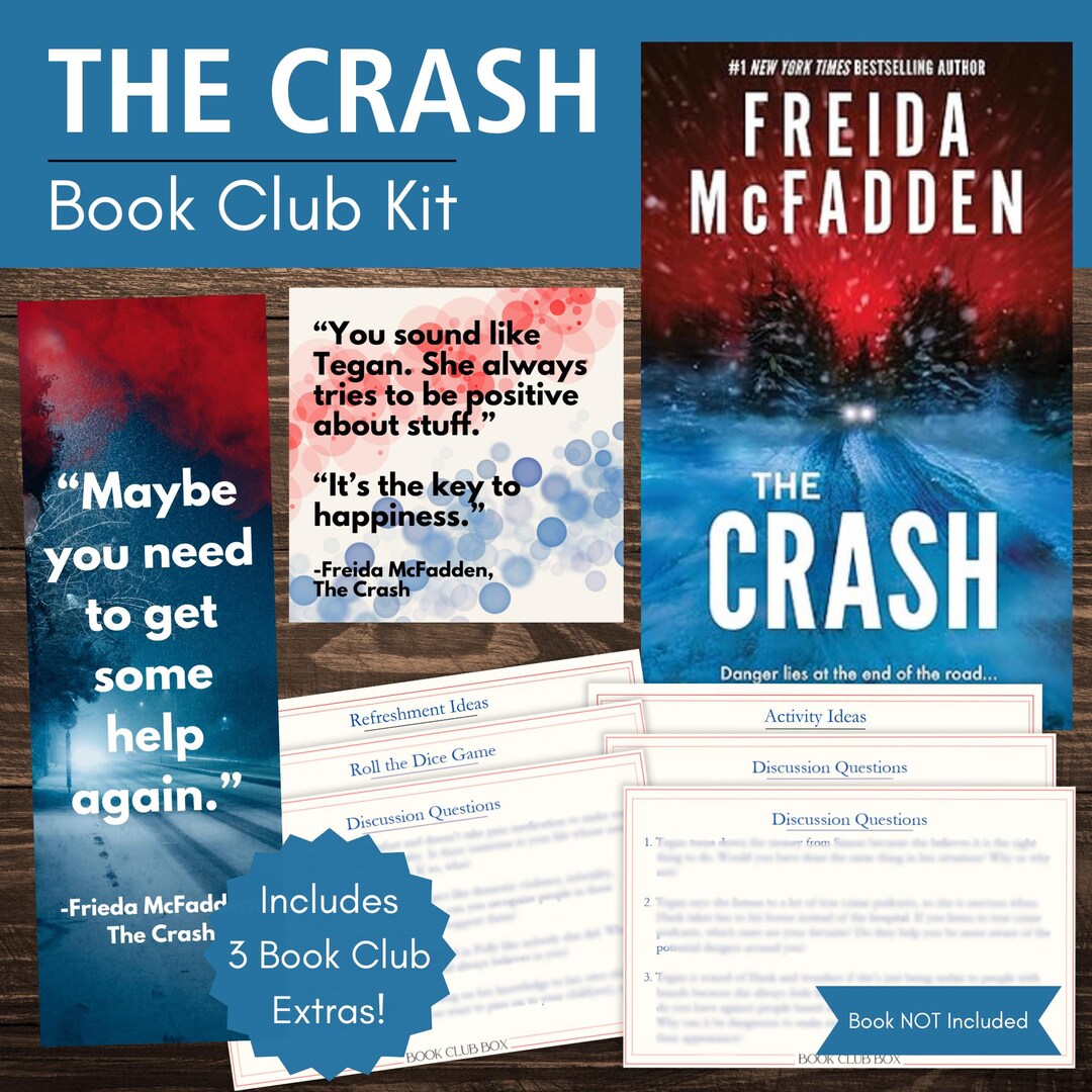 The Crash Book Club Kit and Discussion Guide | the Crash by Freida ...