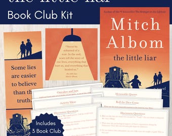 The Little Liar by Mitch Albom Book Club Kit - Etsy