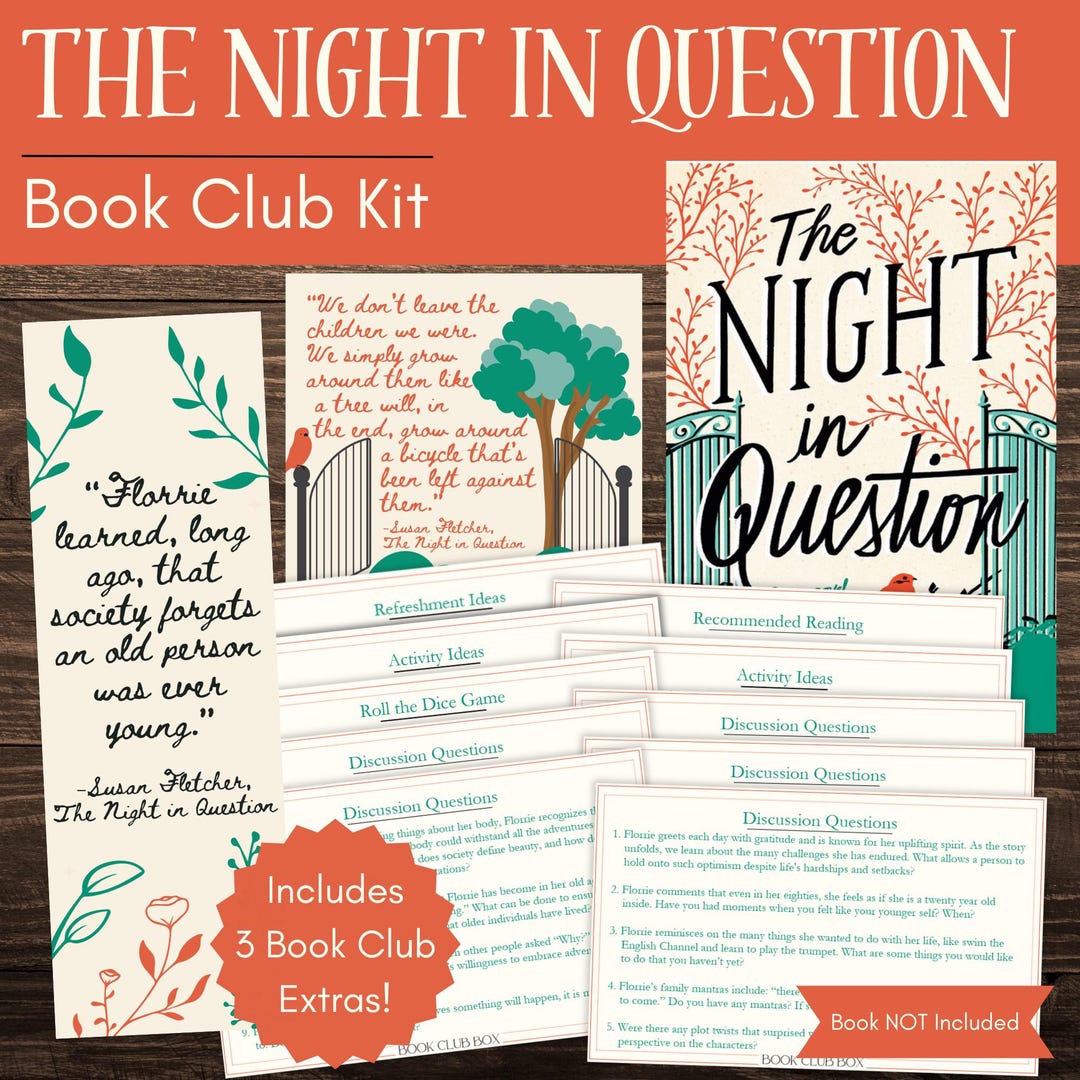 The Night in Question Book Club Kit and Discussion Guide | the Night in ...