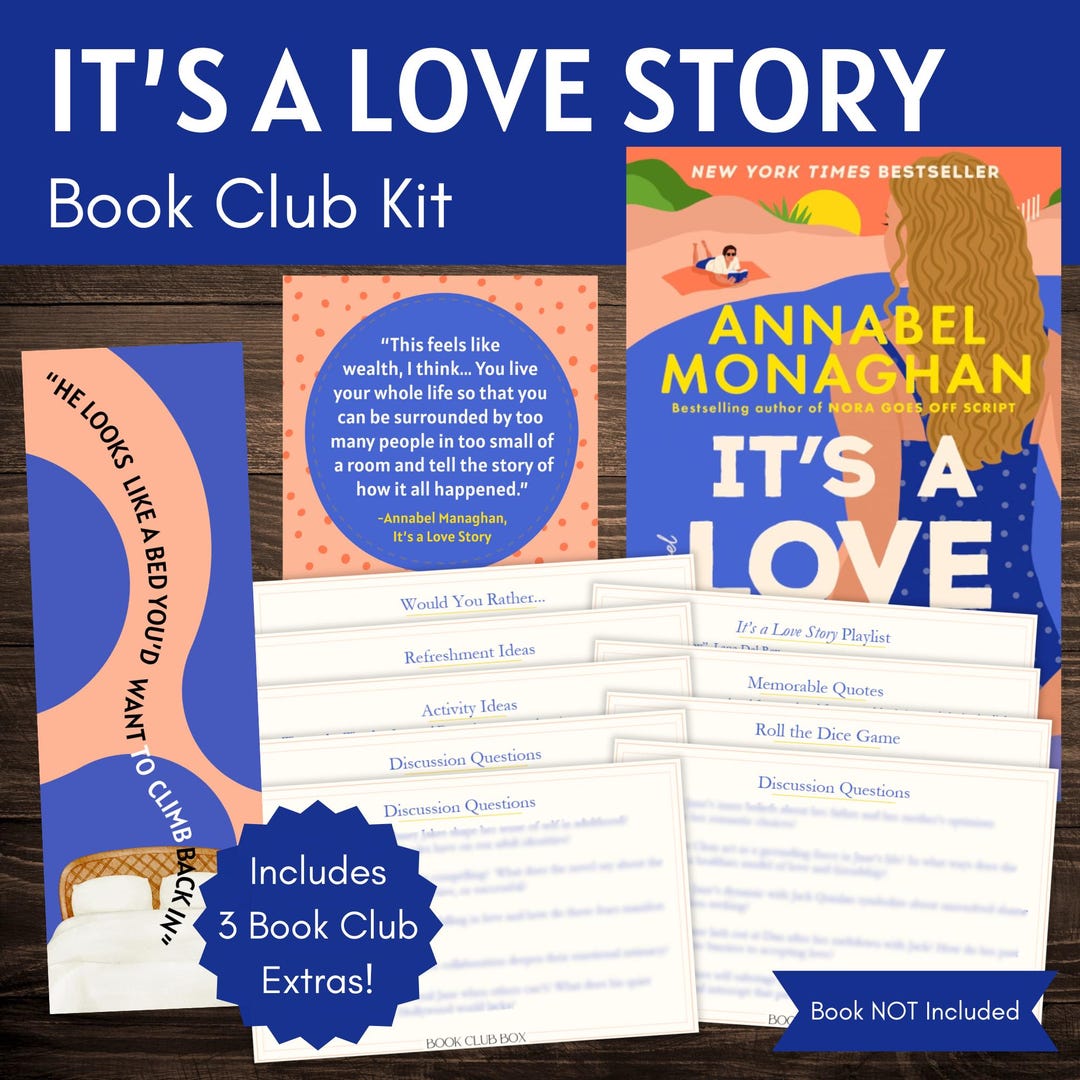 It's a Love Story Book Club Kit & Discussion Guide | It's a Love Story ...