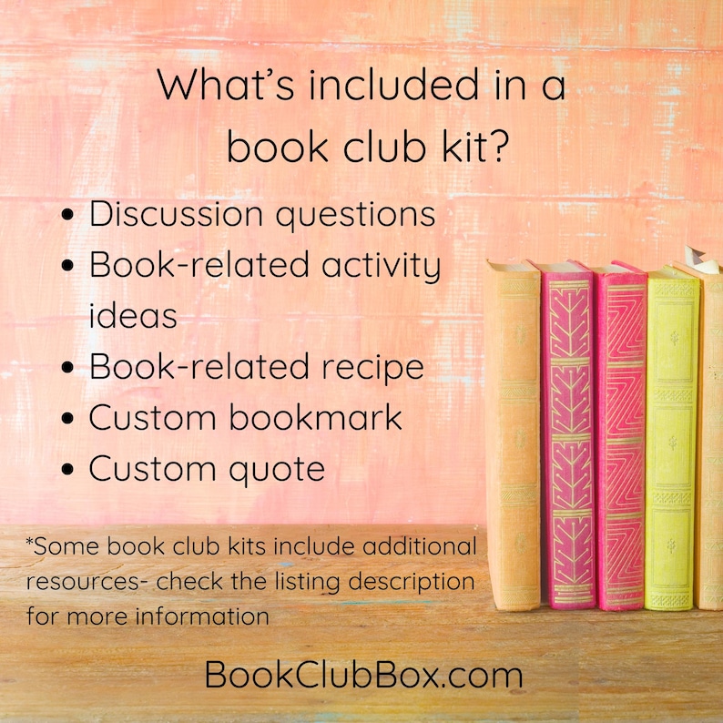 Book Club Kit for the Unwedding by Ally Condie - Etsy