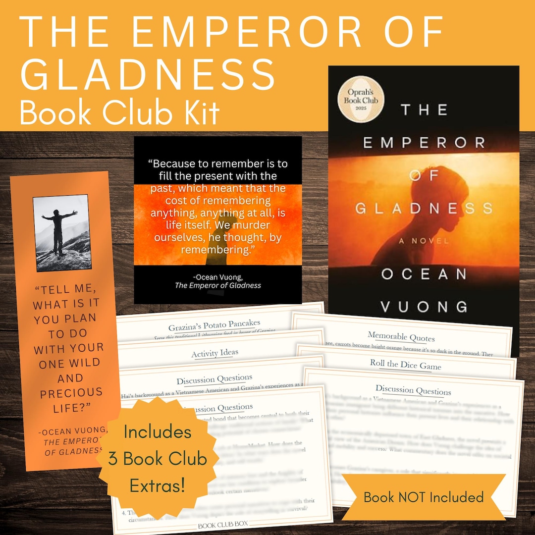 The Emperor of Gladness Book Club Kit | the Emperor of Gladness by ...