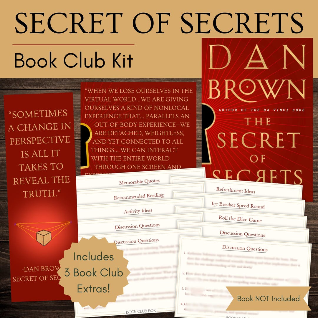 Secret of Secrets Book Club Kit and Discussion Guide | Secret of ...