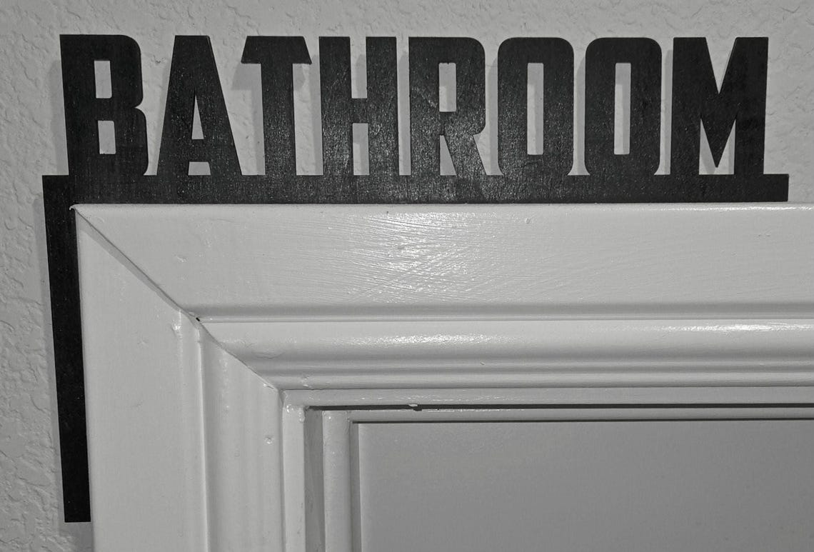 Wooden Door Topper | Corner Sign | Home Decor | Farmhouse Sign | Over ...