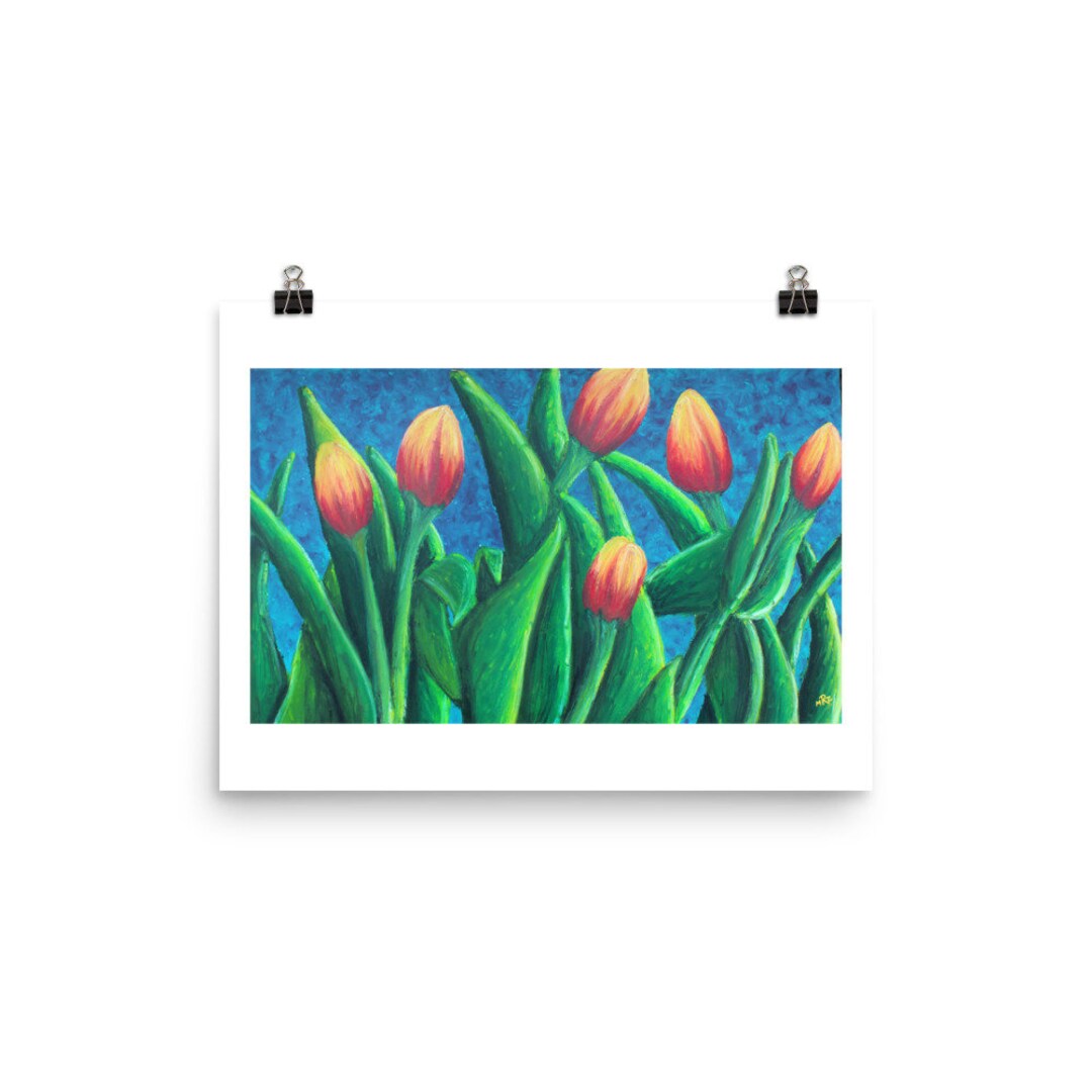 Poster, Tulips Print - Etsy