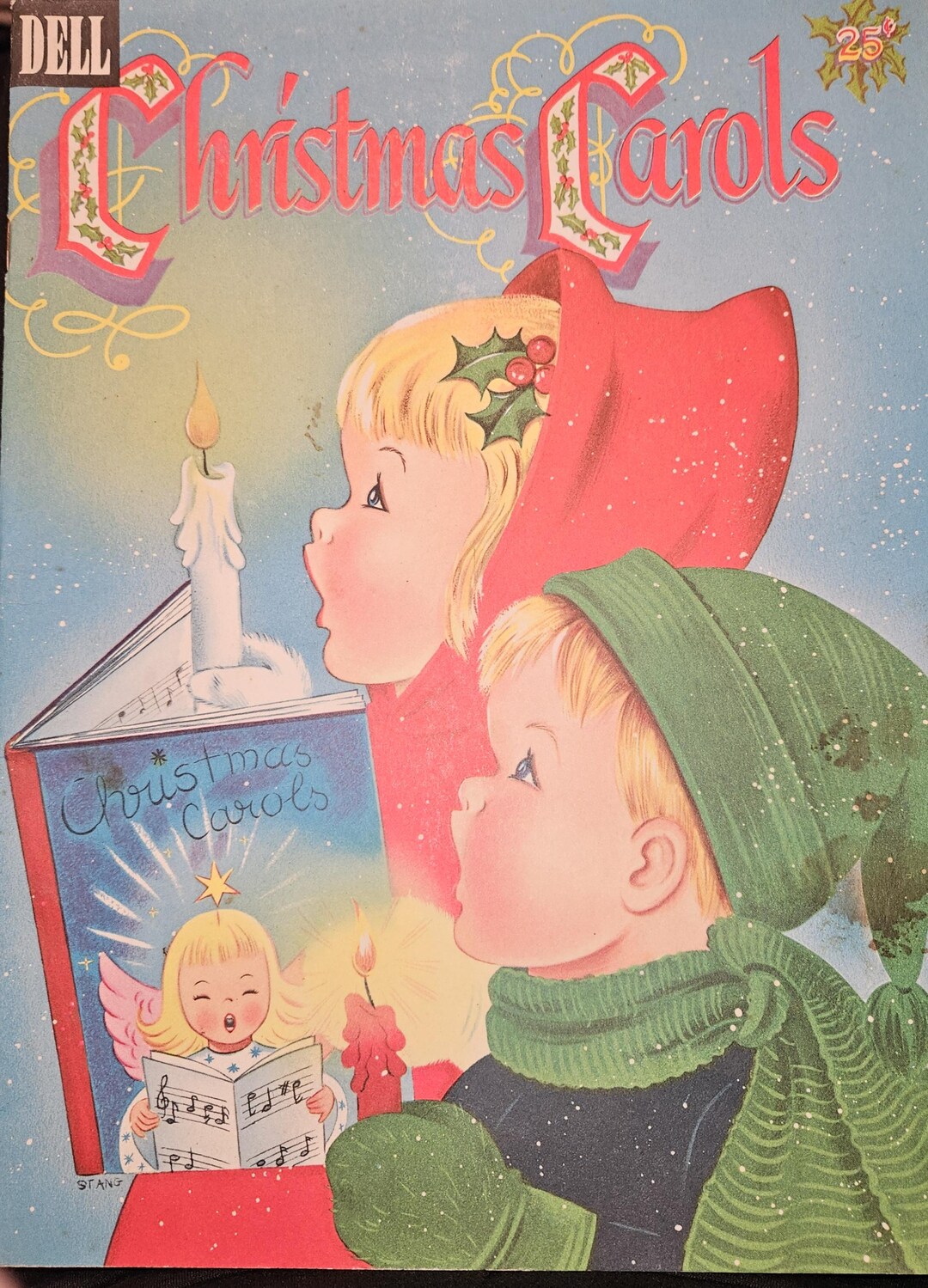Vintage Christmas Carol Book With Sheet Music - Etsy