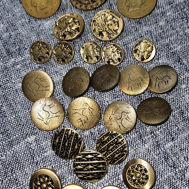 Rare Antique Buttons - Etsy