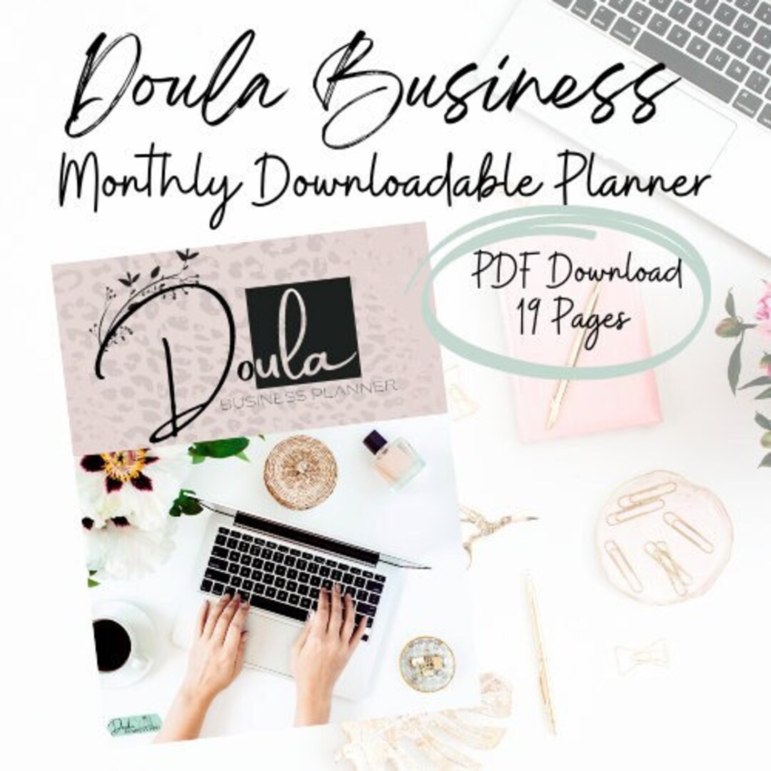 Birth Doula Planner Doula Business Bundle Monthly Doula Planner Doula ...