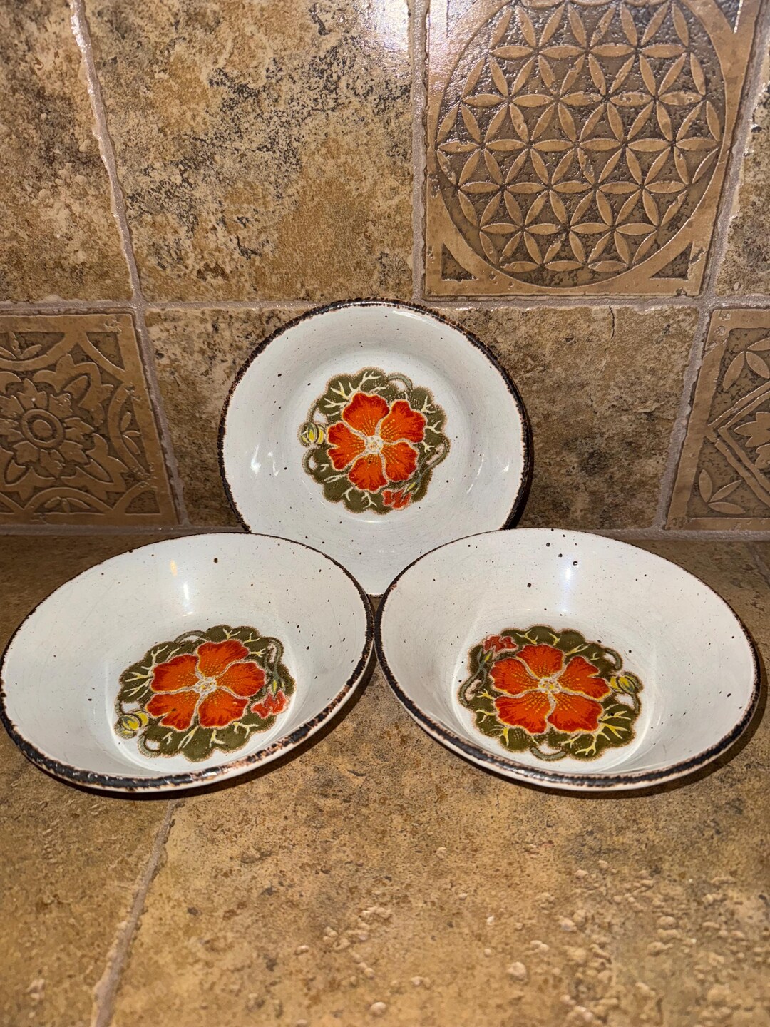 3 Vintage Replacement Stonehenge Midwinter Bowls “6.5 - Etsy