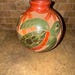 Art Pottery Vase With Turtles and Mushrooms - Etsy