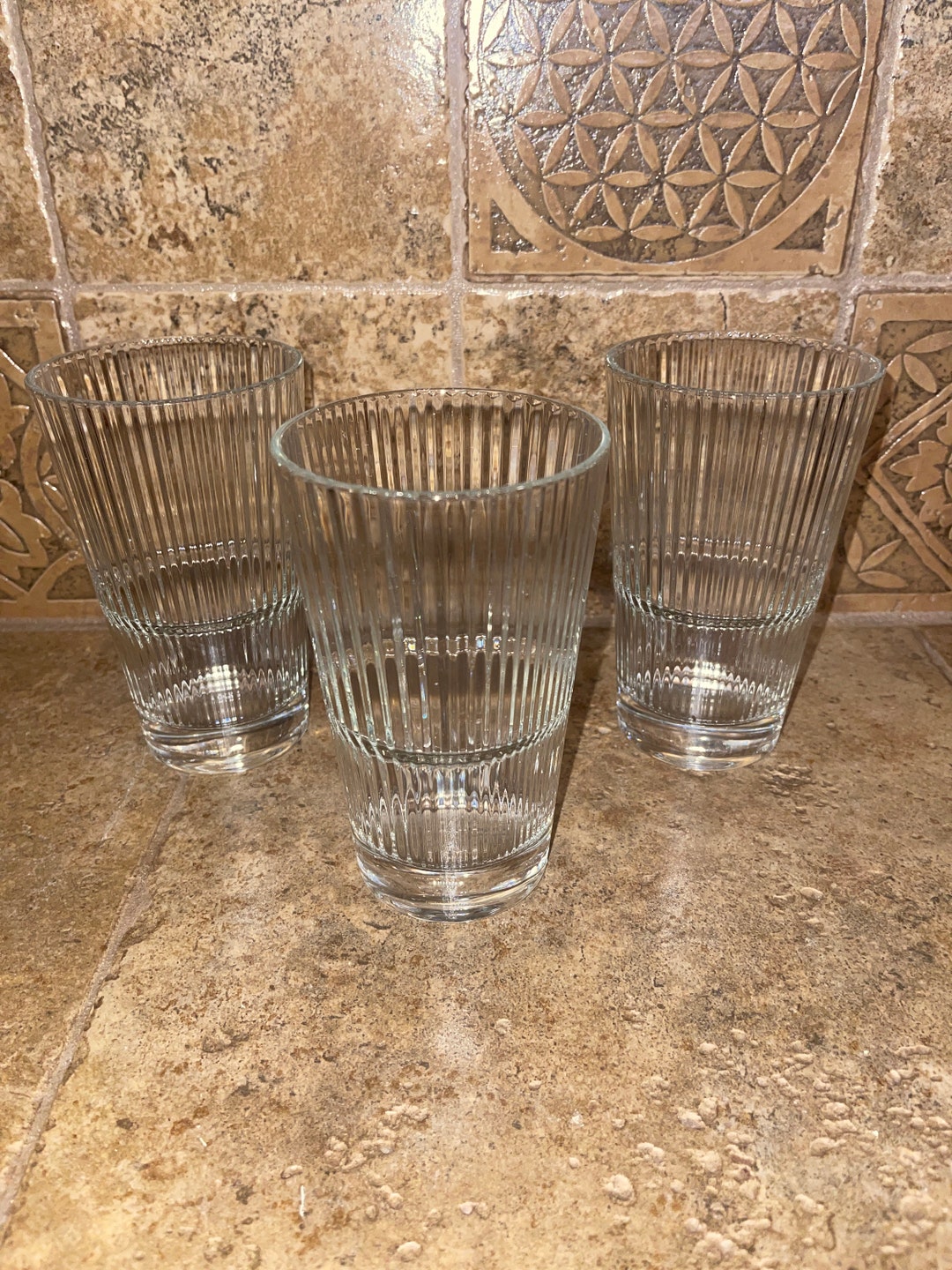 Vidivi Italian Glassware A Set of 3 - Etsy