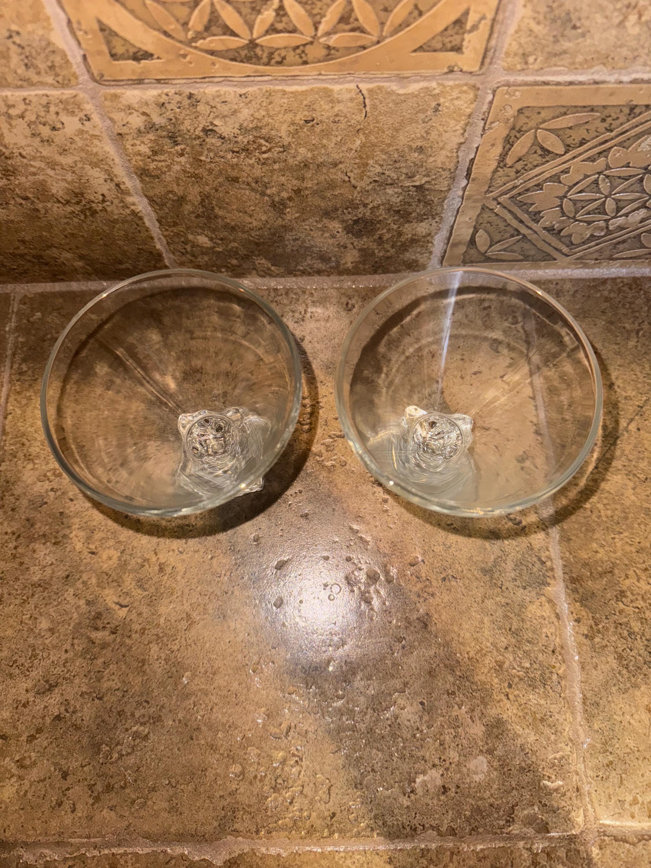 Disaronno Melting Ice Cube Base Martini/cocktail Glasses Set of 2 ...