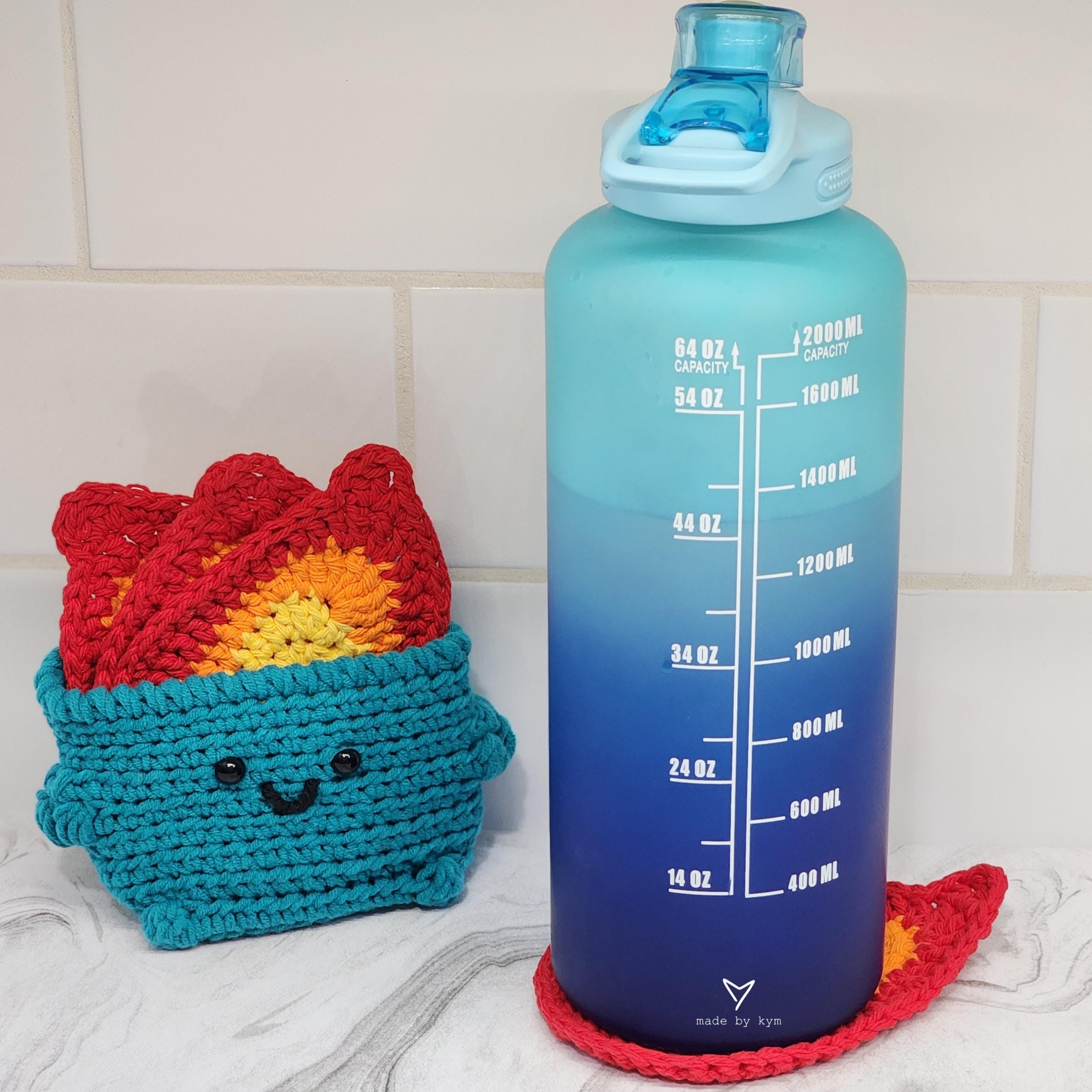 Dumpster Fire Coaster Set Crochet Pattern (digital Download) - Etsy