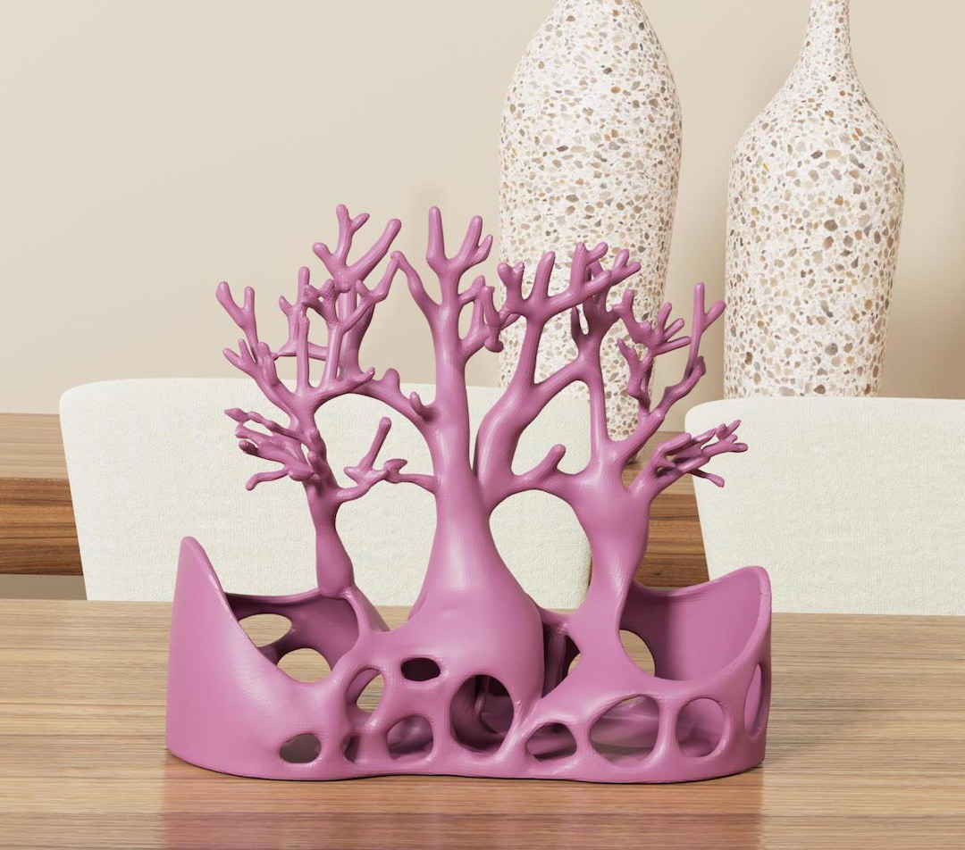 3D Table Decoration - Modern Minimal Home Decor STL File | Digital 3D ...