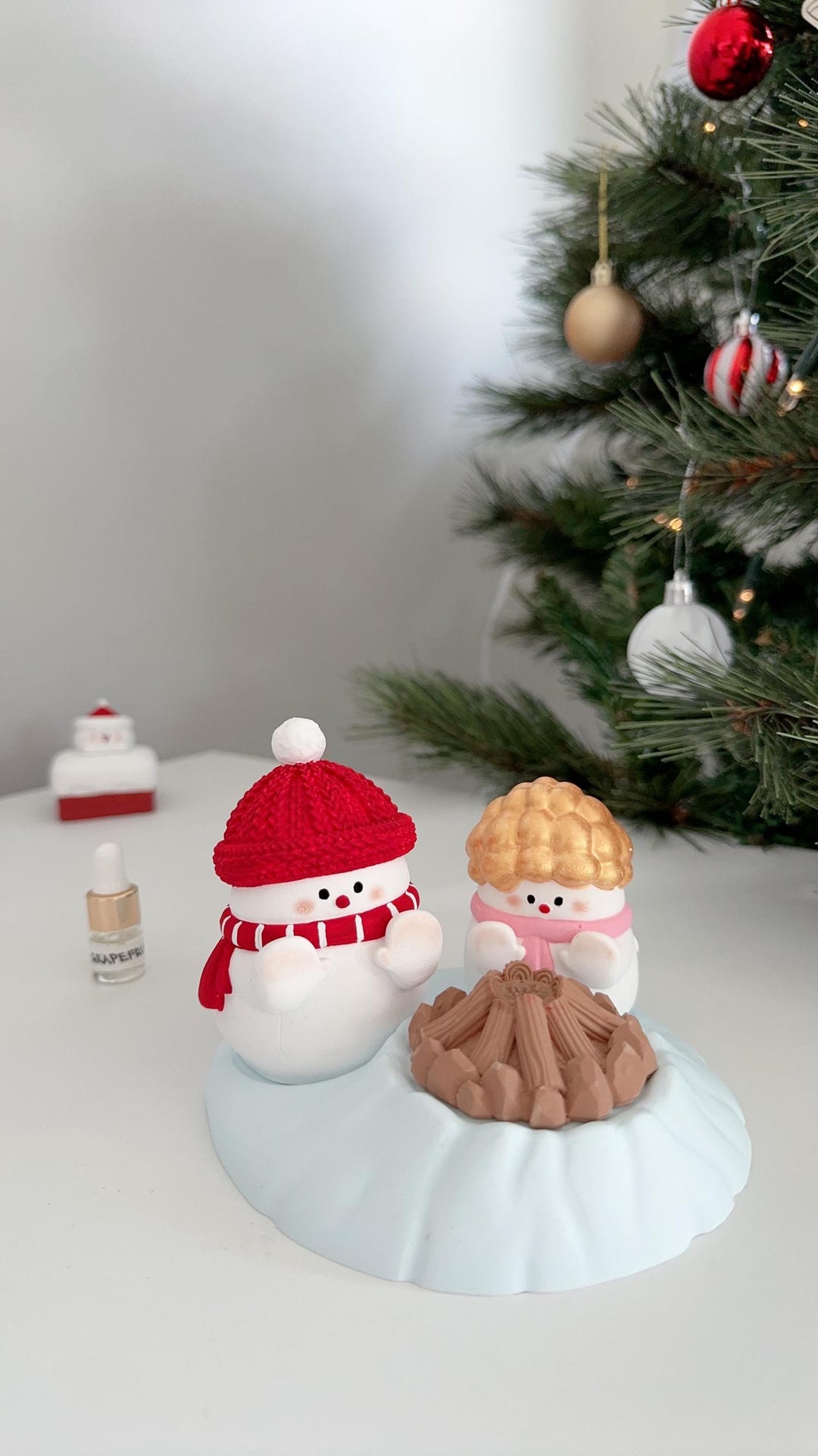 Snowmen and Fireplace Home Diffuser/decor LIMITED EDITION - Etsy