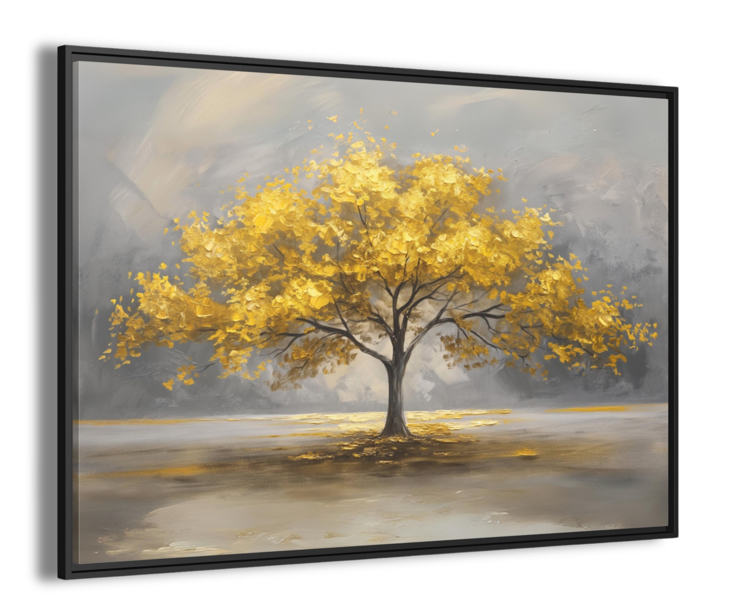 Extra Large Tree of Life Wall Art, Nature Oil Painting, Elegant Wall ...
