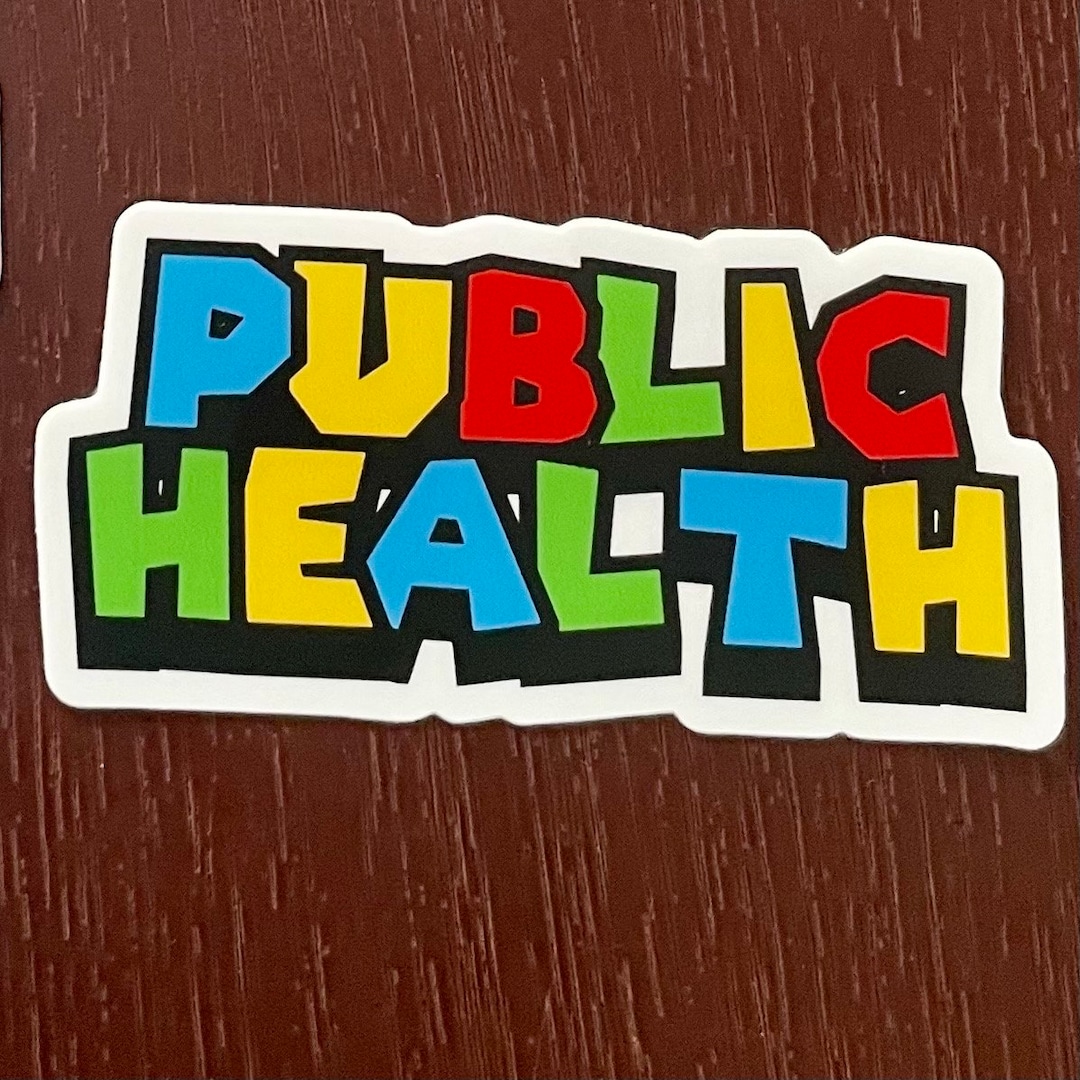 Public Health Sticker, Public Health Decal, MPH Gift, Public Health ...