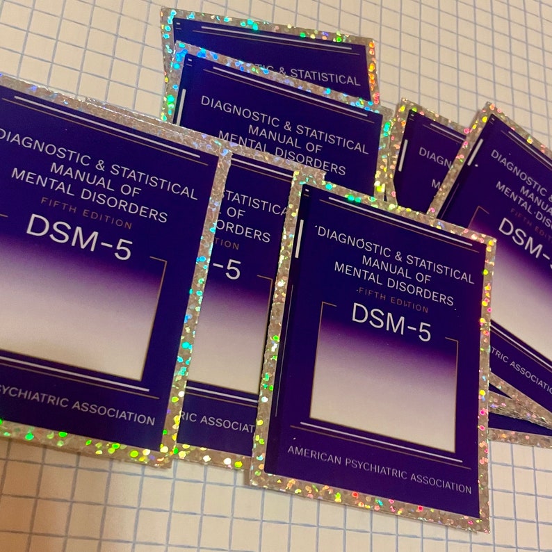 DSM Psychology Sticker, Clinical Psychology, Psych Major Sticker ...