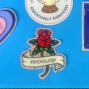 Psychology 10 Sticker Pack, Gift for Psych Major, Clinical Psychologist ...
