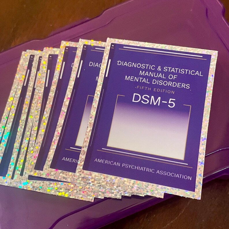 DSM Psychology Sticker, Clinical Psychology, Psych Major Sticker ...
