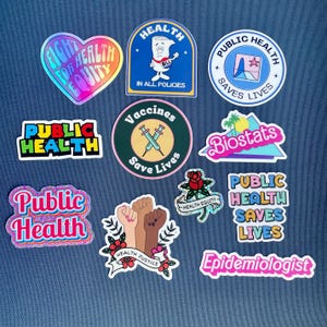 Public Health Sticker Pack Health Equity, Epidemiology, Biostatistics ...