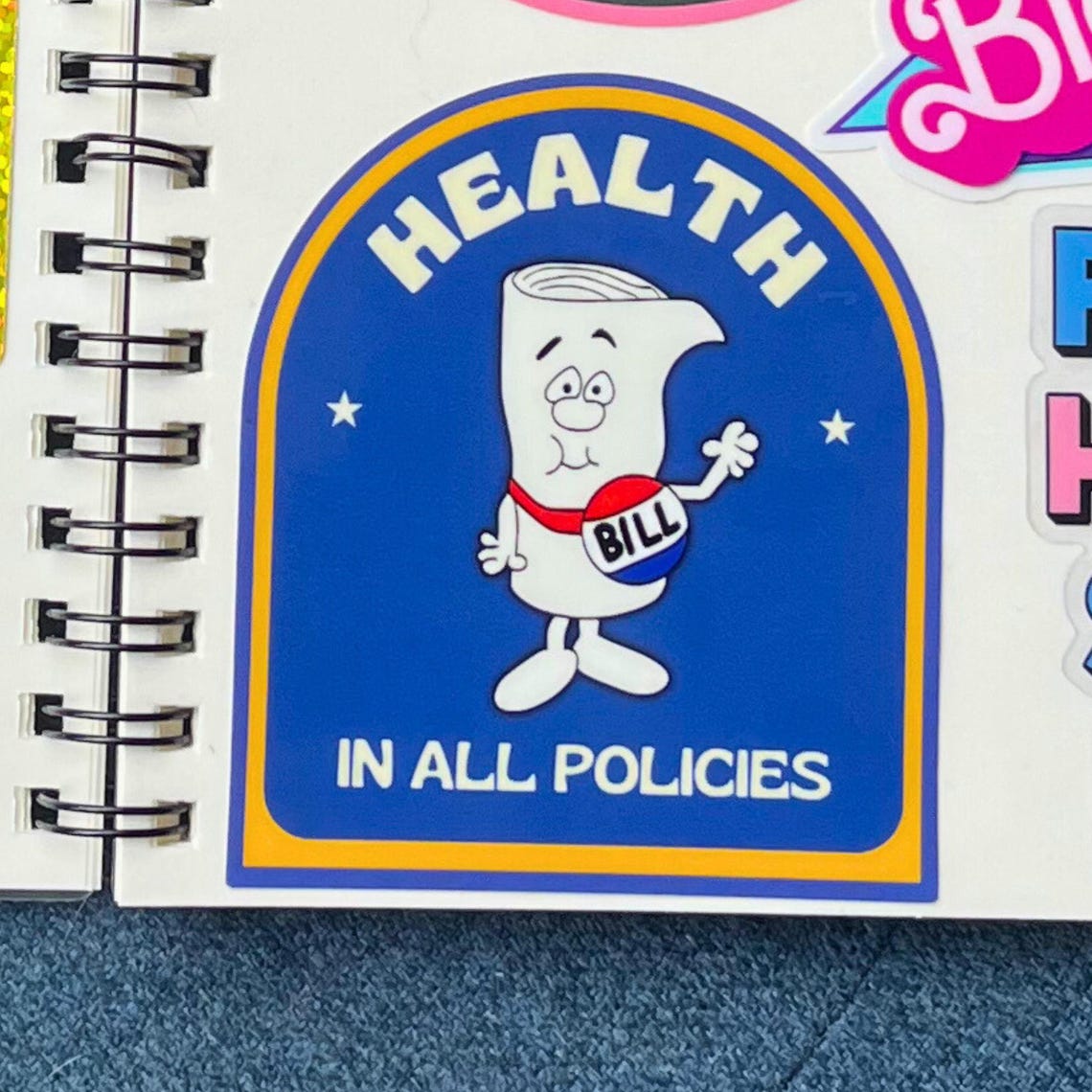 Health in All Policies Vinyl Sticker, Public Health Gift - Etsy