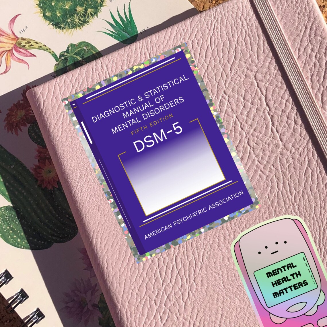 DSM Psychology Sticker, Clinical Psychology, Psych Major Sticker ...