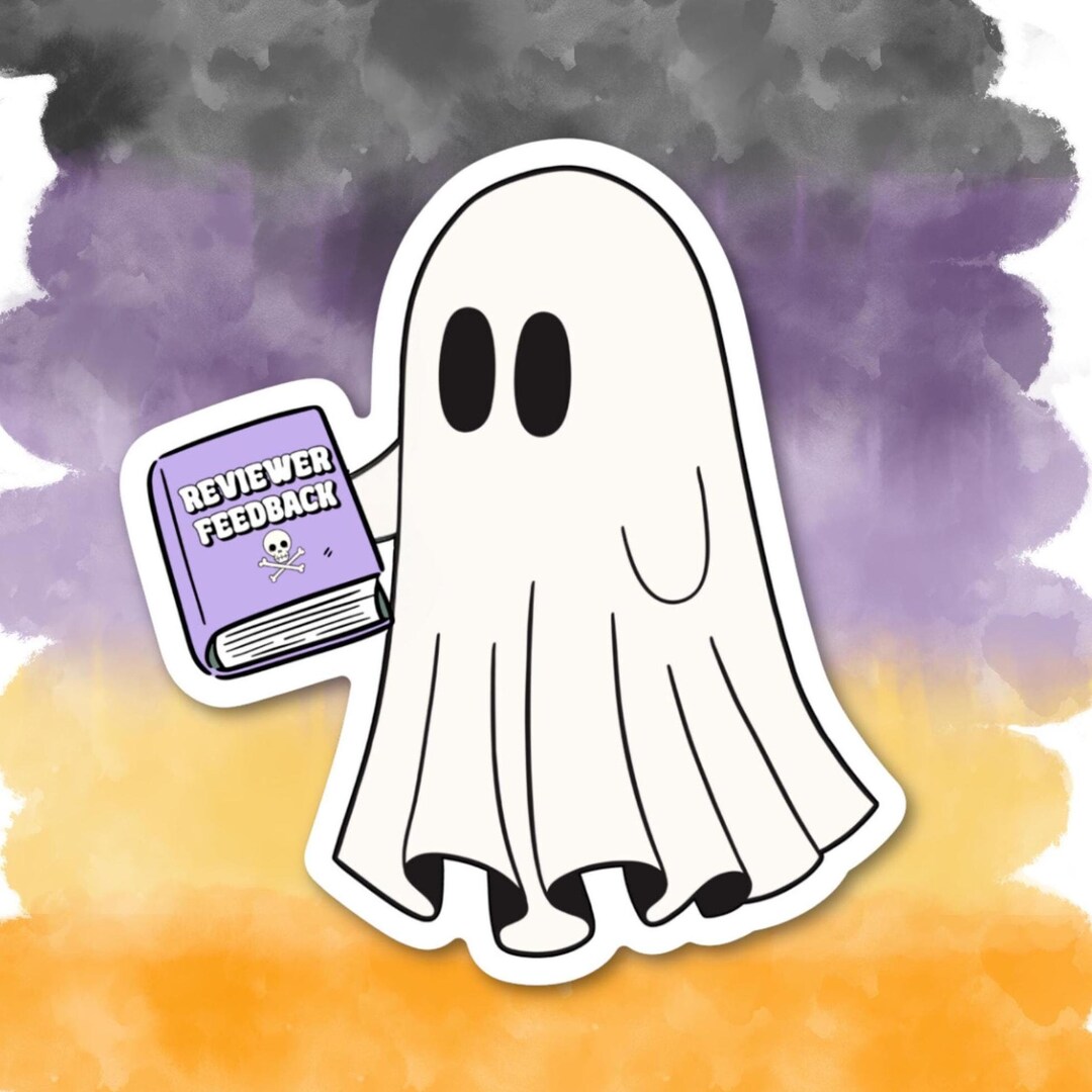 Reviewer 2 Ghost Sticker, Gift for Researcher, Phd Student, Professor ...