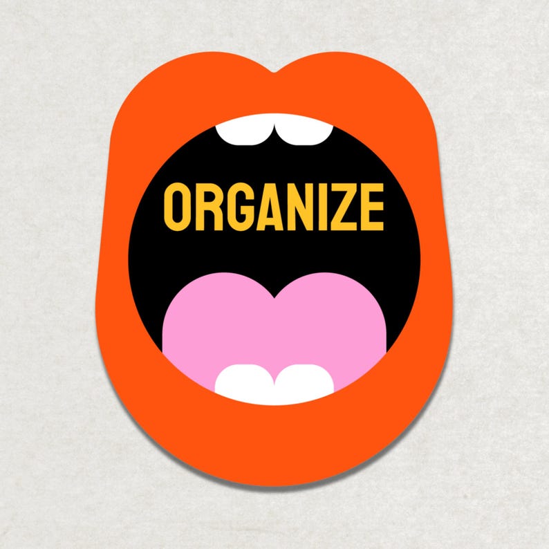 Union Vinyl Sticker: Pro-union, Solidarity, Community Resistance - Etsy