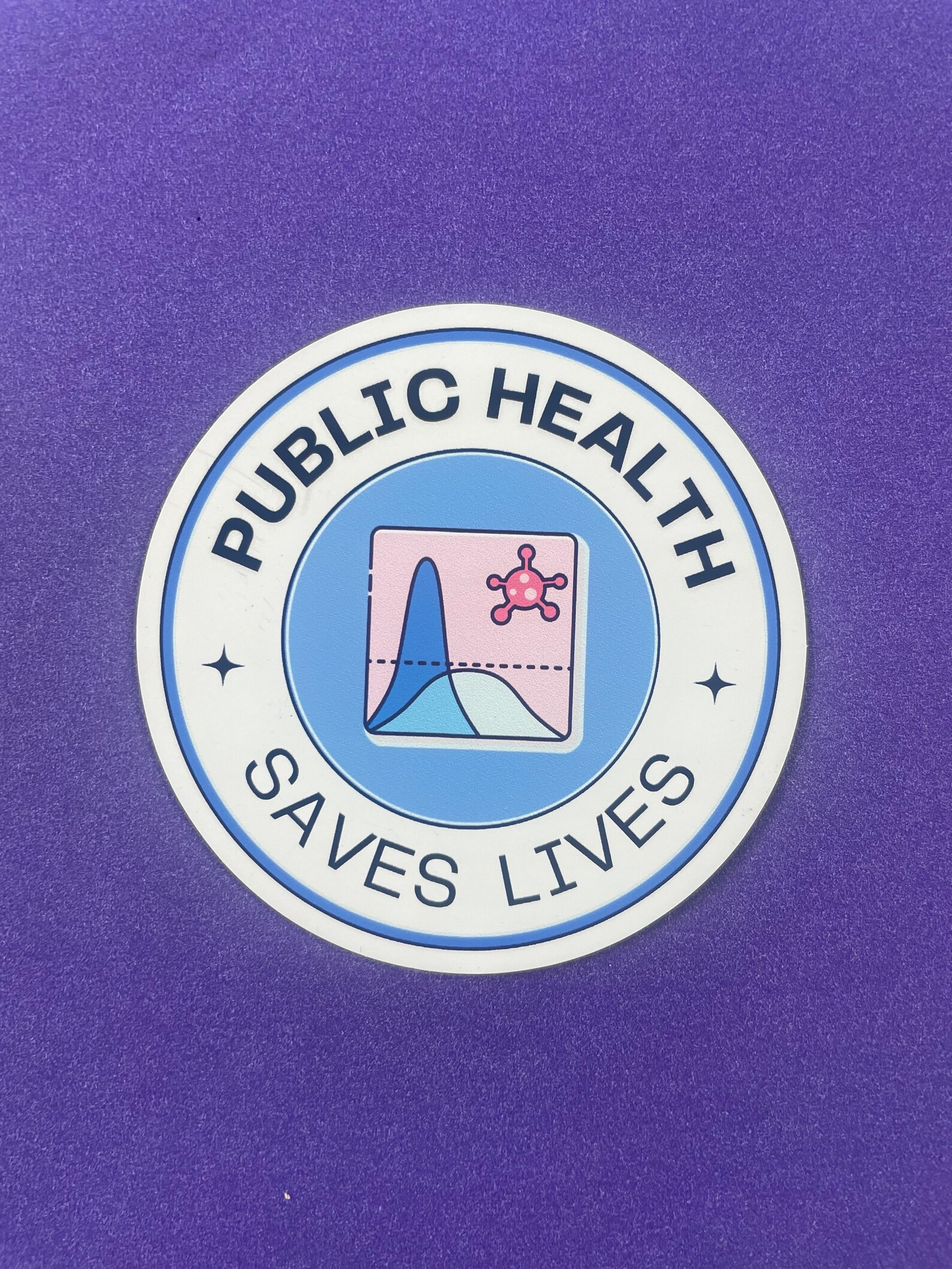 Public Health Saves Lives Badge Magnet, Public Health Gift, Public ...