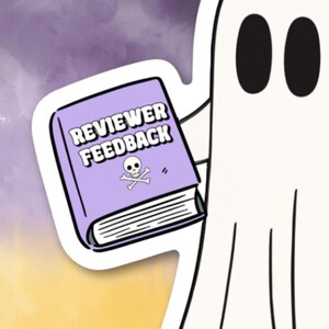 Reviewer 2 Ghost Sticker, Gift for Researcher, Phd Student, Professor ...