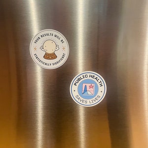 Public Health Saves Lives Badge Magnet, Public Health Gift, Public ...