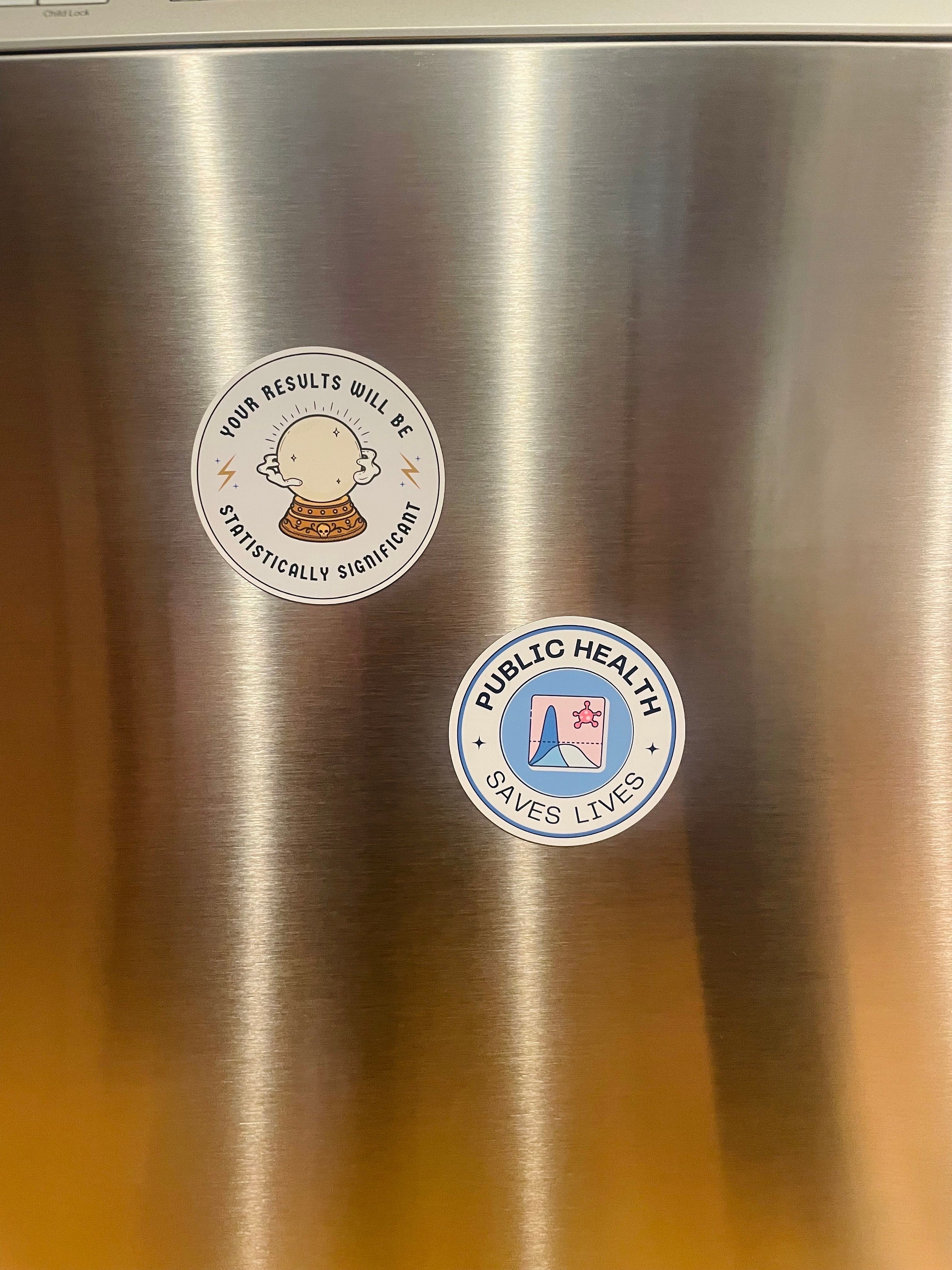 Public Health Saves Lives Badge Magnet, Public Health Gift, Public ...