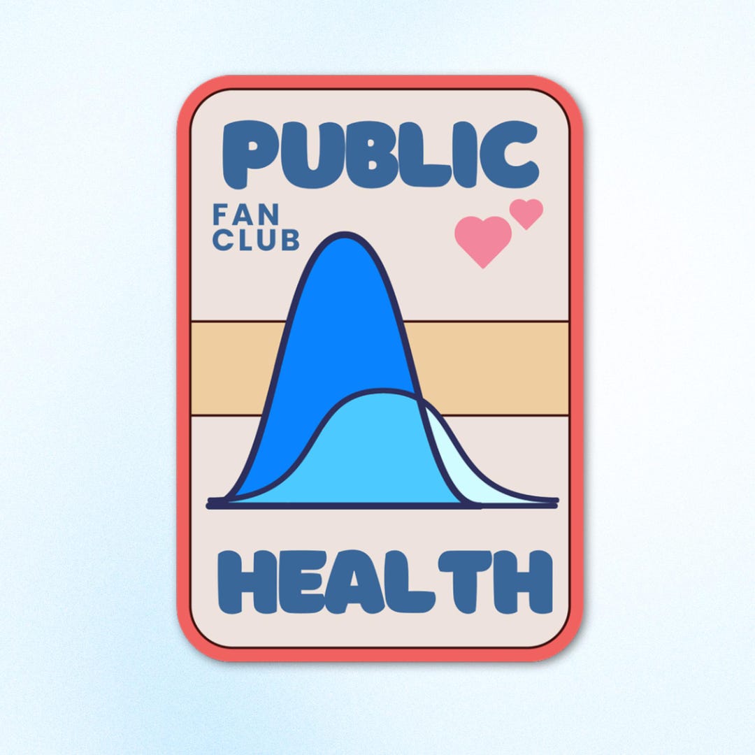 Public Health Fan Club Sticker: Science Saves Lives Vinyl Decal - Etsy