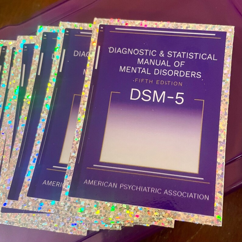DSM Psychology Sticker, Clinical Psychology, Psych Major Sticker ...