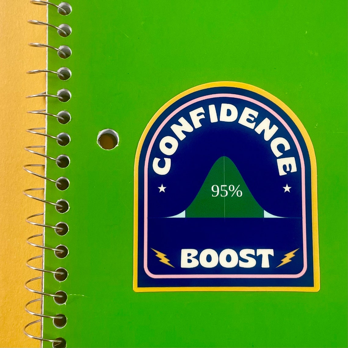 Confidence Interval Sticker: Statistics Student Gift - Etsy